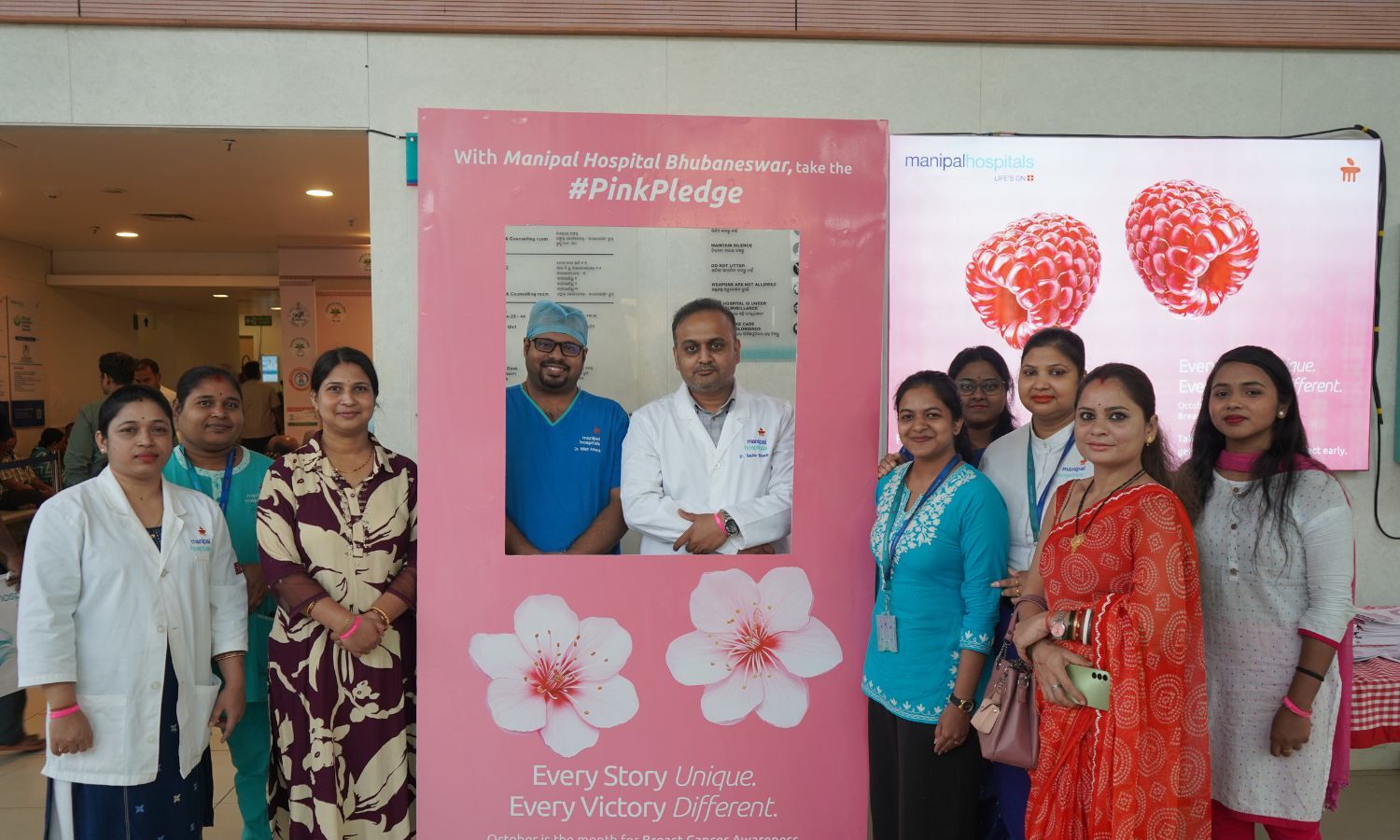 Breast Cancer Awareness Takes Centre Stage with PinkPledge at Manipal ...